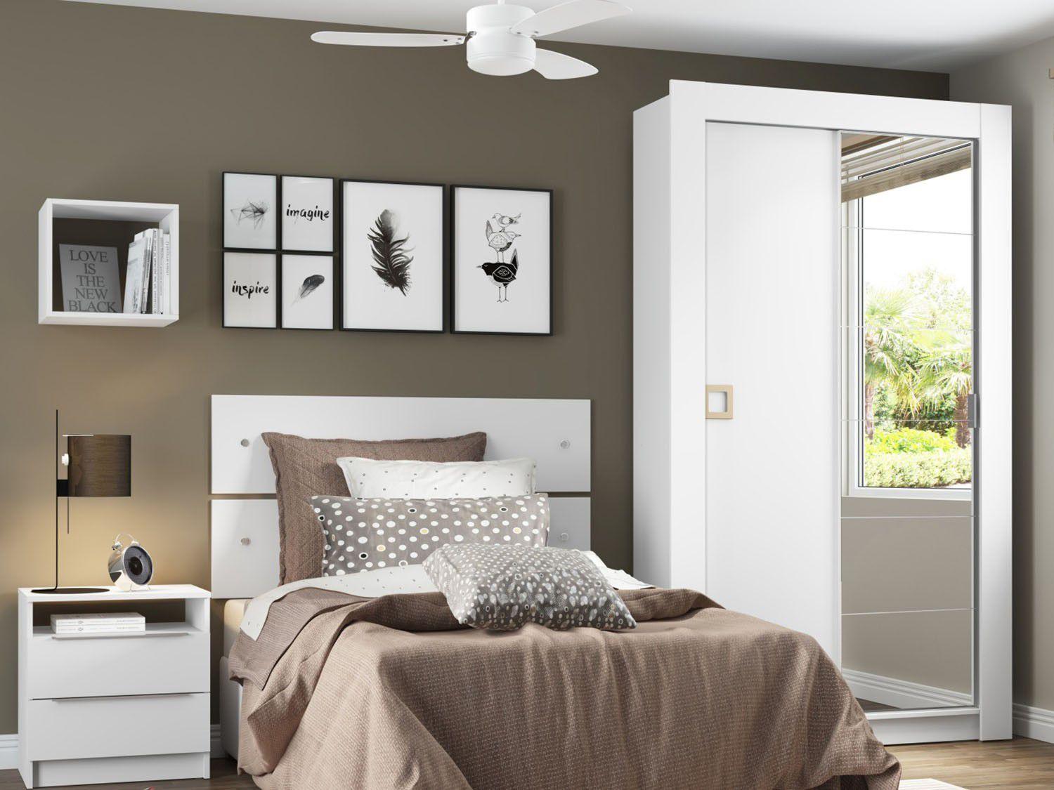 Cabeceira Solteiro Madeira Madesa - Quebec - Cabeceira Cama Box ...