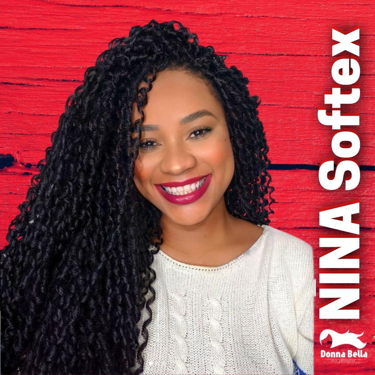 Cabelo Nina Softex Original Pacotão 360 g Crochet Braid - NIna Hair ...