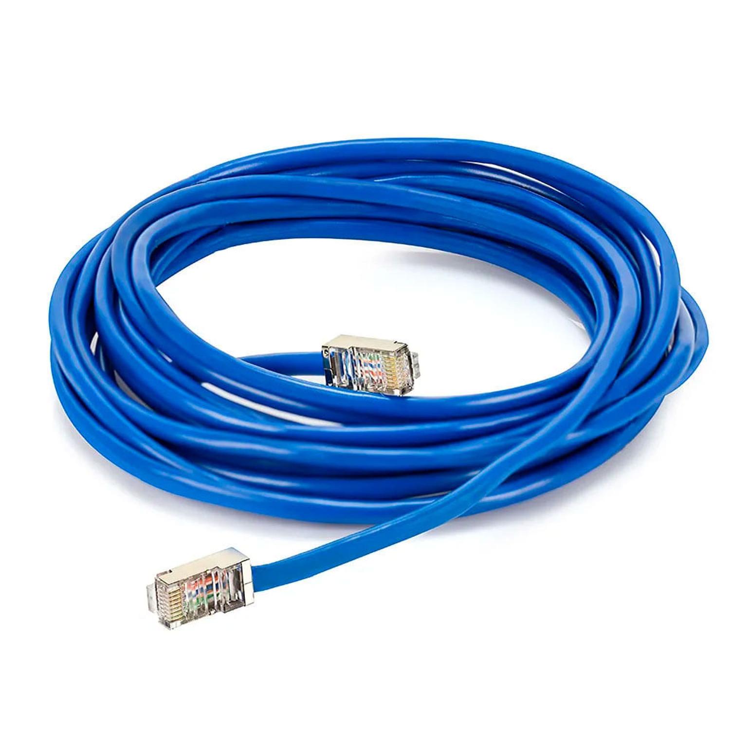 Cabo De Rede 10 Metros Lan Internet Crimpado Rj45 Cat5e Azul - Infinity ...