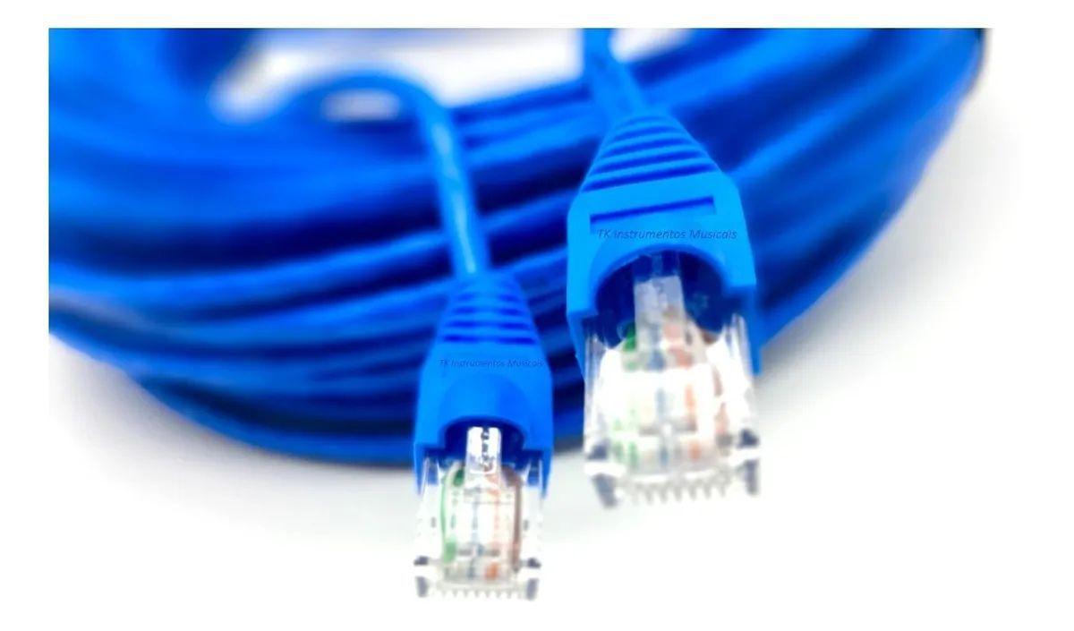 Cabo De Rede / Internet - Megatron 100% Cobre -- 30 Metros - Materiais ...