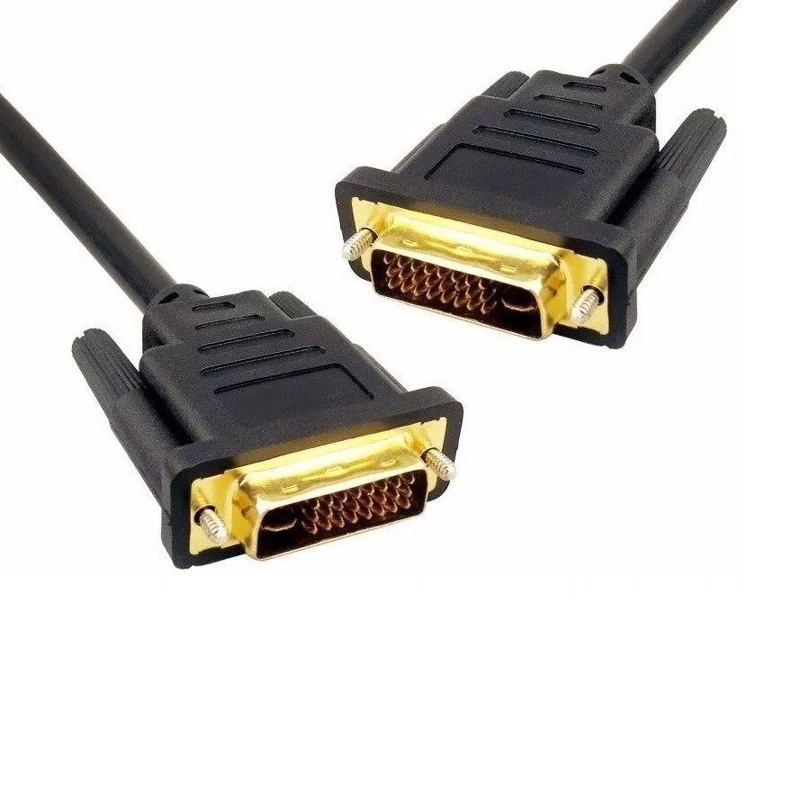 Cabo DVI 1,5 Metros DVI -D Dual Link 24+1 Pinos - Rpc - Cabo DVI - Magazine Luiza