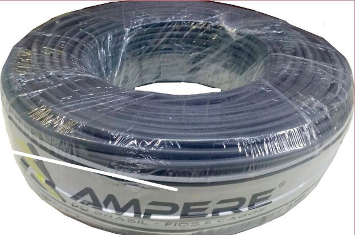 Cabo Elétrico Flexível 10mm² 750V 100m Preto Ampére - Ampere Do Brasil ...