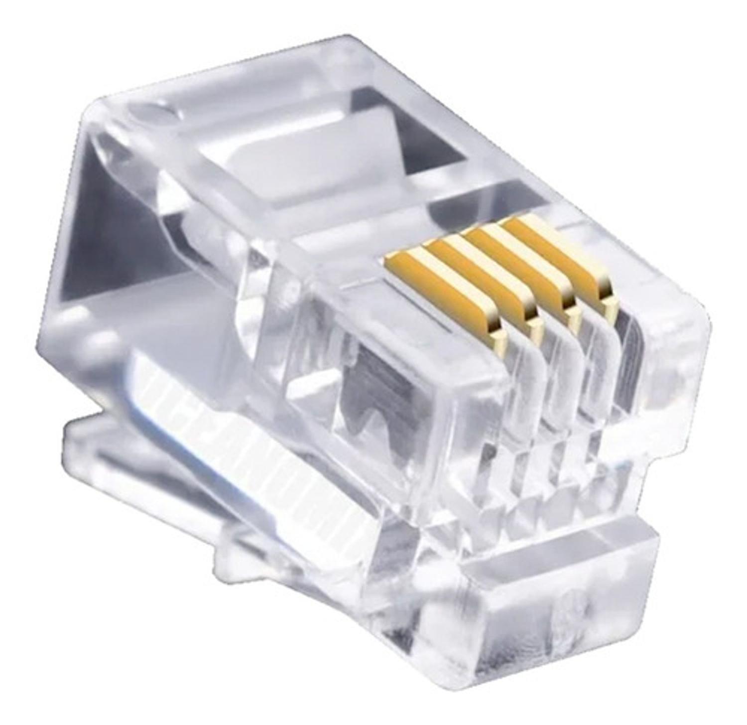 Cabo Fio Espiral Telefone 5 Unidades Preto 1,8 Metros Rj9 - Golden Cabo ...