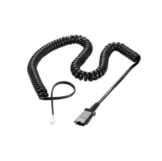 Cabo QD Quick Disconnect Espiral Para RJ9 Top Use - Cabos e Adaptadores ...