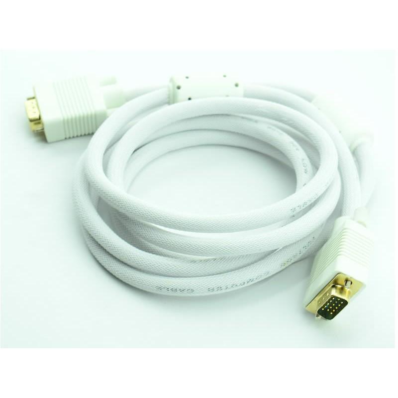 Cabo SVGA 2 Metros HDB15 Branco C- Filtros Ouro - Wincabos - Cabo VGA ...