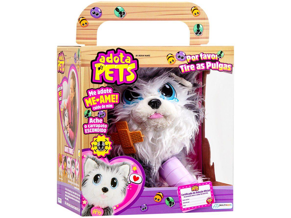 Cachorro de Brinquedo Adota Pets Ozzy - Multikids com Acessórios ...