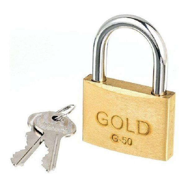 Cadeado Gold 50 mm - Cadeados - Magazine Luiza