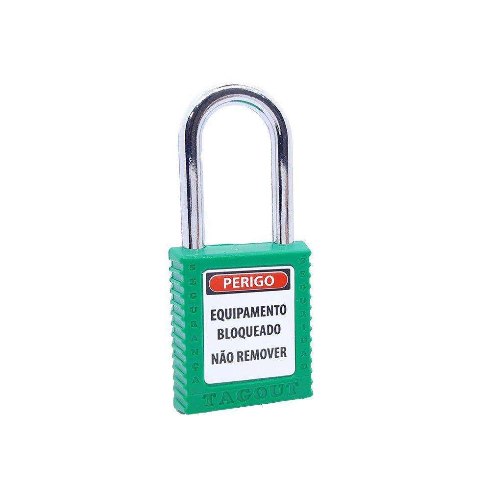 Cadeado Loto de Bloqueio 38MM Haste Cromada Tagout - Verde - Cadeados ...