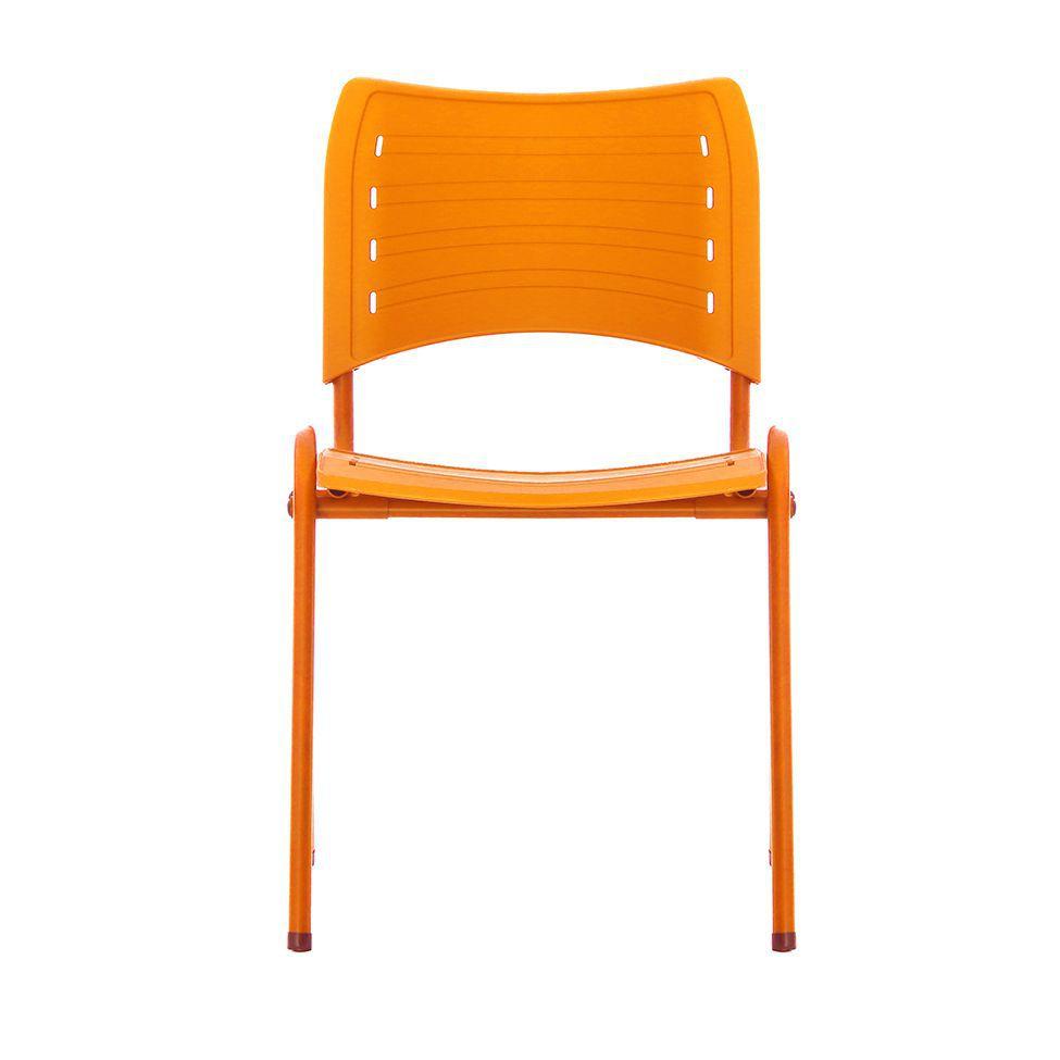 Cadeira de Escritório Interlocutor Evidence Color Laranja - Mobly ...