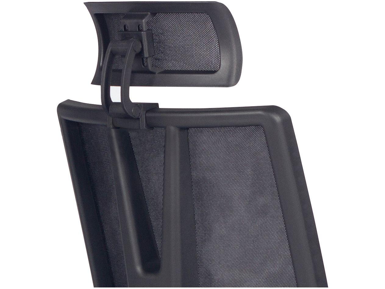 Cadeira de Escritório Presidente Giratória Preta - Office Addit Premiun ...