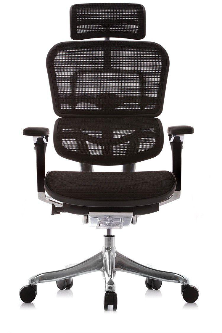 Cadeira Ergonômica Ergoman Luxury (Cinza) - Comfort-Seating - Cadeira ...