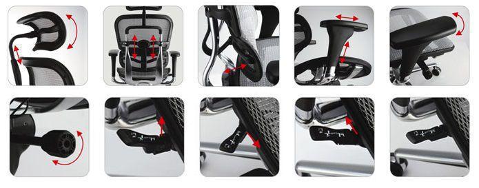 Cadeira Ergonomica Ergoman V1 Presidente - Comfort-seating - Cadeira ...