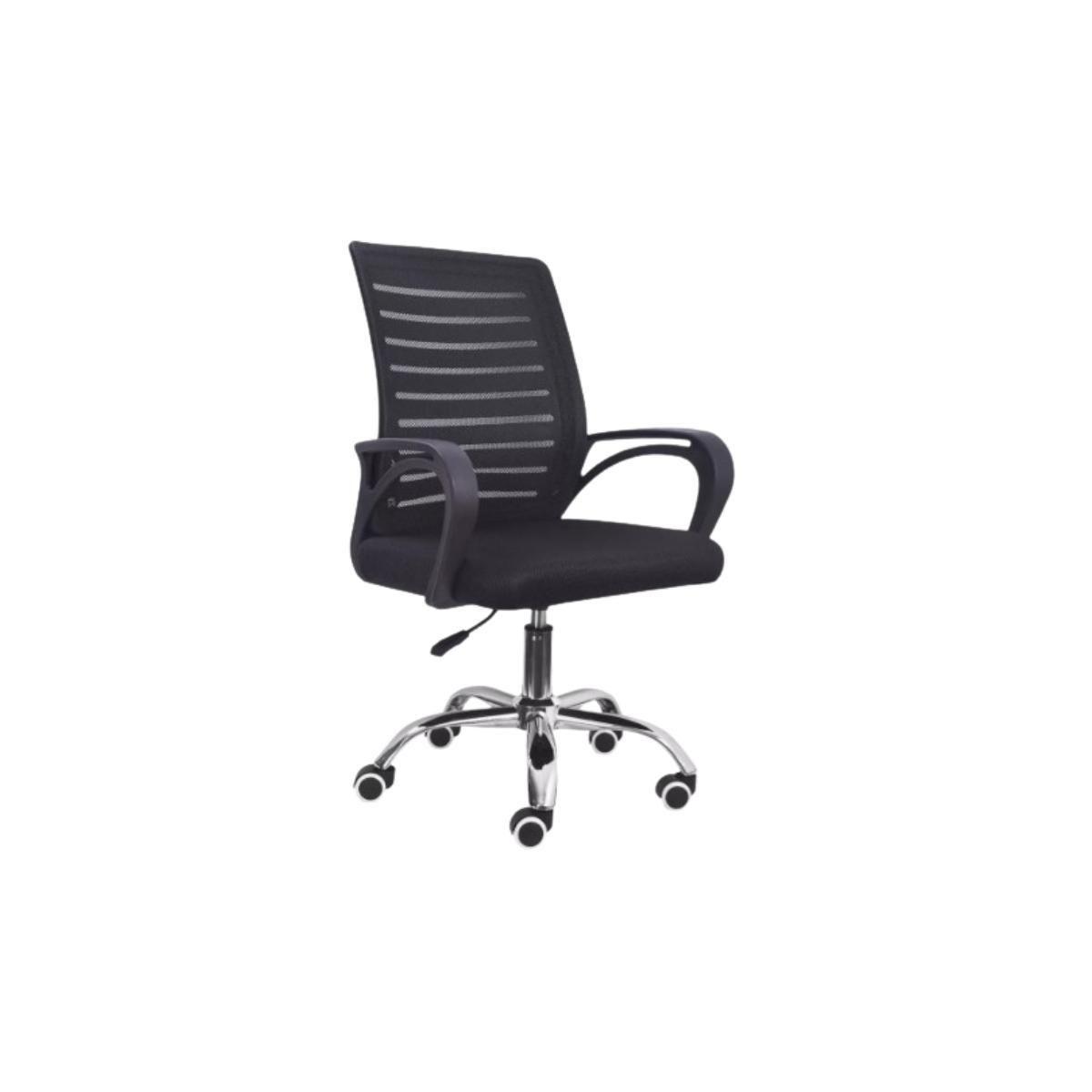 Imagem de Cadeira Escritório Trevalla Tl-Cde-37-1 Ergonômica Preta