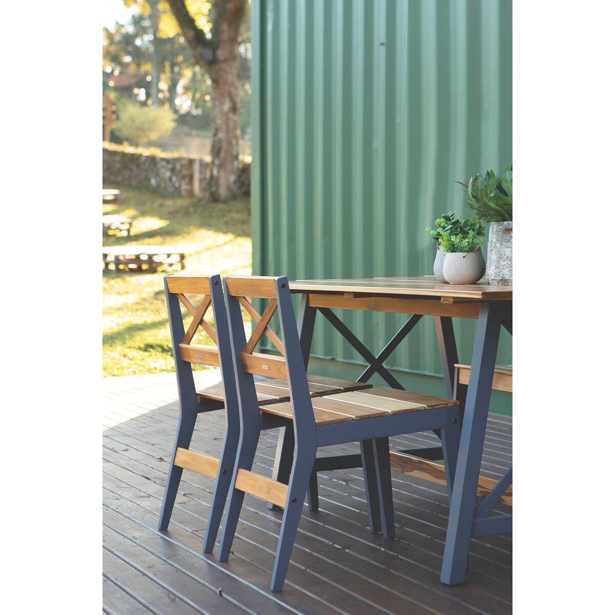 Cadeira Tramontina Mistral em Madeira Teca e Tauari com Acabamento ...