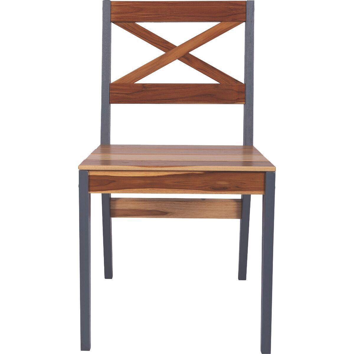 Cadeira Tramontina Mistral em Madeira Teca e Tauari com Acabamento ...