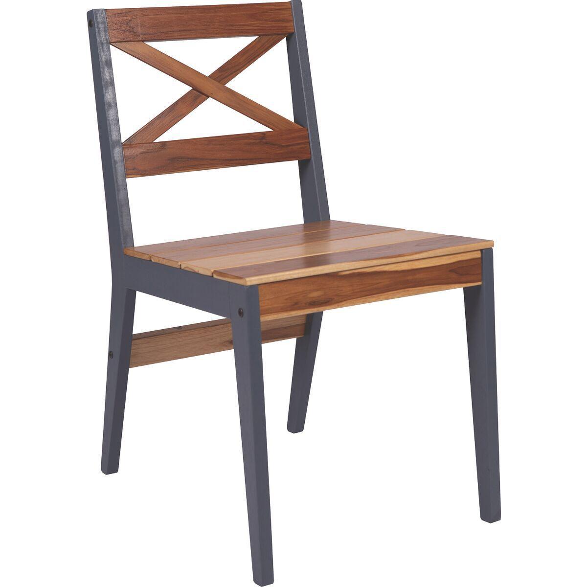 Cadeira Tramontina Mistral em Madeira Teca e Tauari com Acabamento ...
