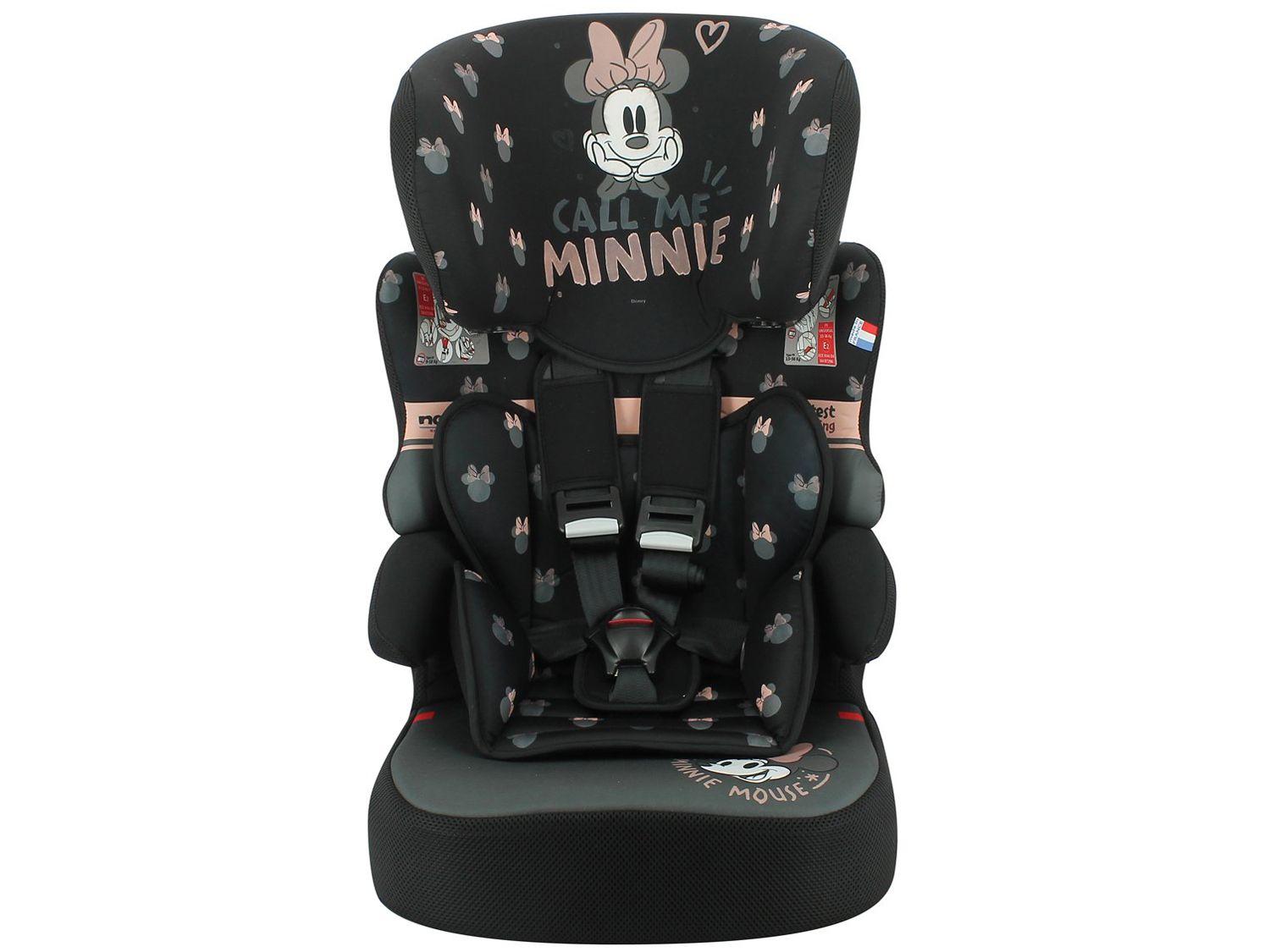 Cadeirinha para Auto Team Tex Disney Kalle Minnie Mouse Happy Days 9 a 36kg