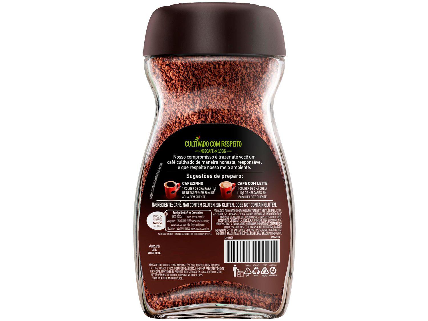 Café Solúvel Tradicional Nescafé Tradição 100g