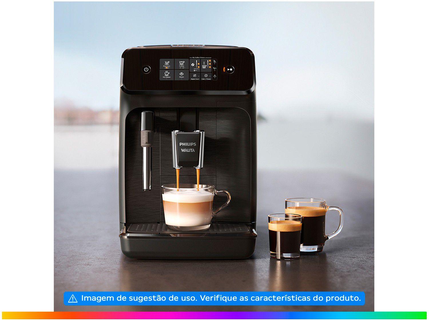 Cafeteira Espresso Philips Walita Series 1200 EP1220/12 Preta