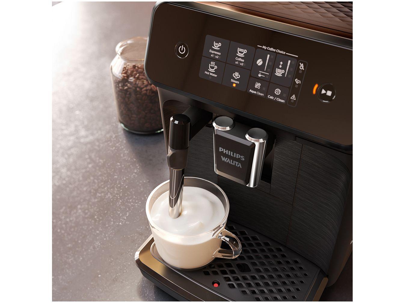 Cafeteira Espresso Philips Walita Series 1200 EP1220/12 Preta Cafeteira Espresso Philips Walita Series 1200 EP1220/12 Preta