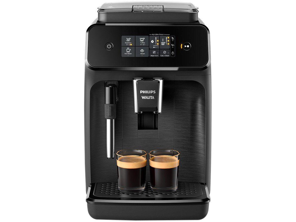 Cafeteira Espresso Philips Walita Series 1200 EP1220/12 Preta Cafeteira Espresso Philips Walita Series 1200 EP1220/12 Preta