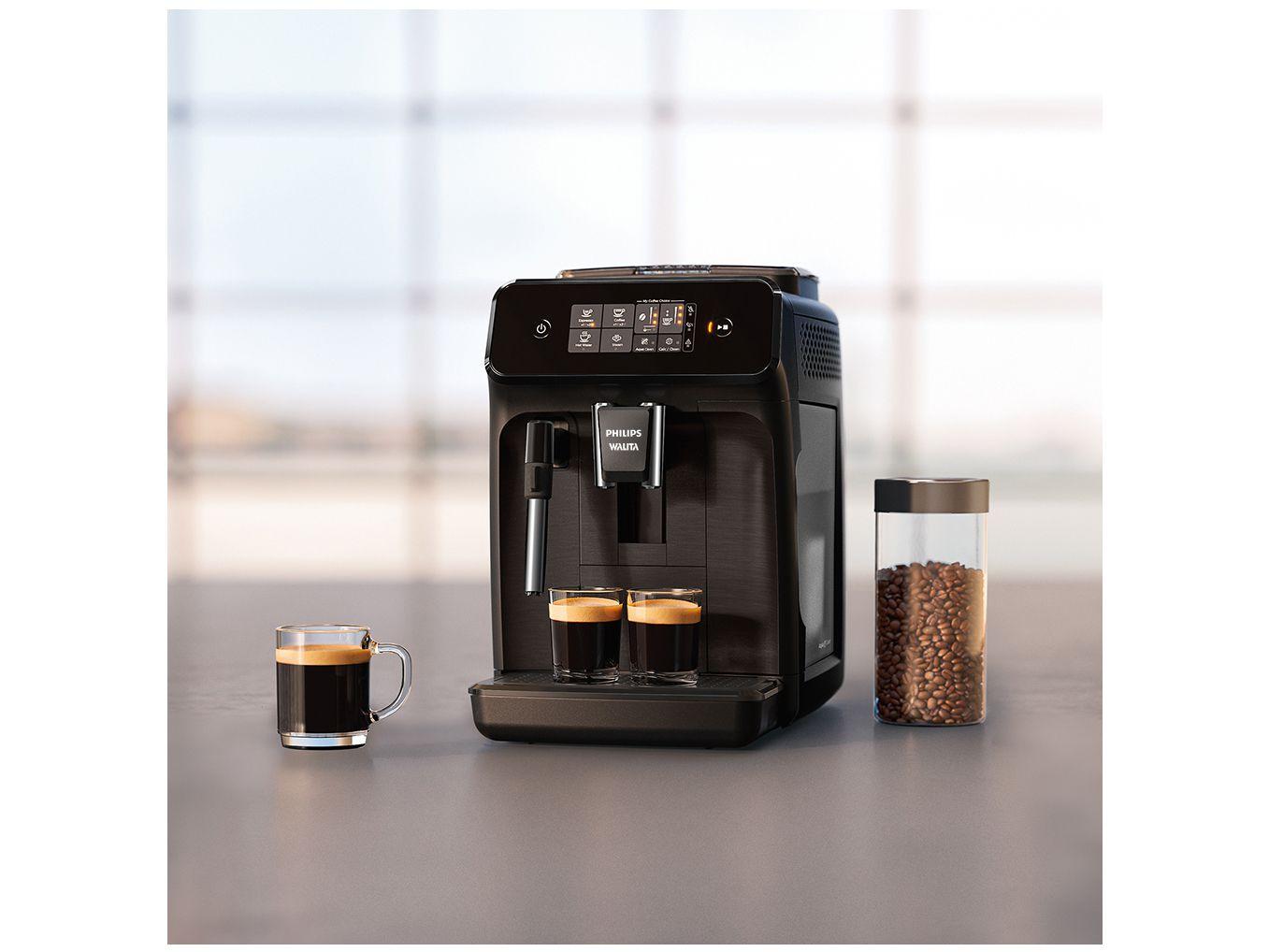 Cafeteira Espresso Philips Walita Series 1200 EP1220/12 Preta Cafeteira Espresso Philips Walita Series 1200 EP1220/12 Preta