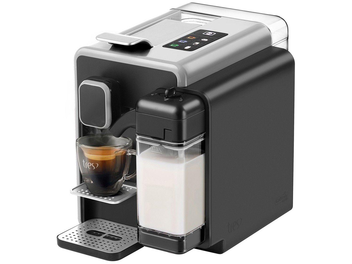 Cafeteira Espresso TRES Barista Prata 3 Corações - Cafeteira Expresso ...