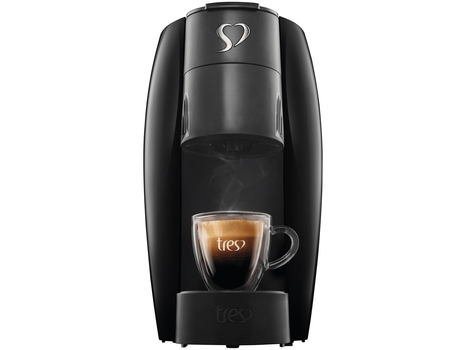 Cafeteira Espresso Tres Lov Preto