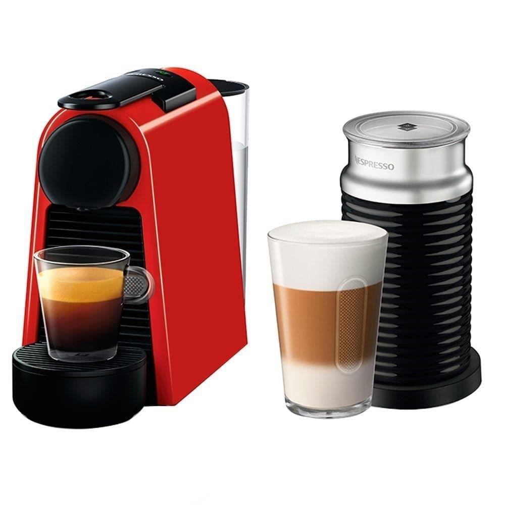 Cafeteira Expresso Essenza Mini com Aeroccino3 Vermelha - Nespresso ...
