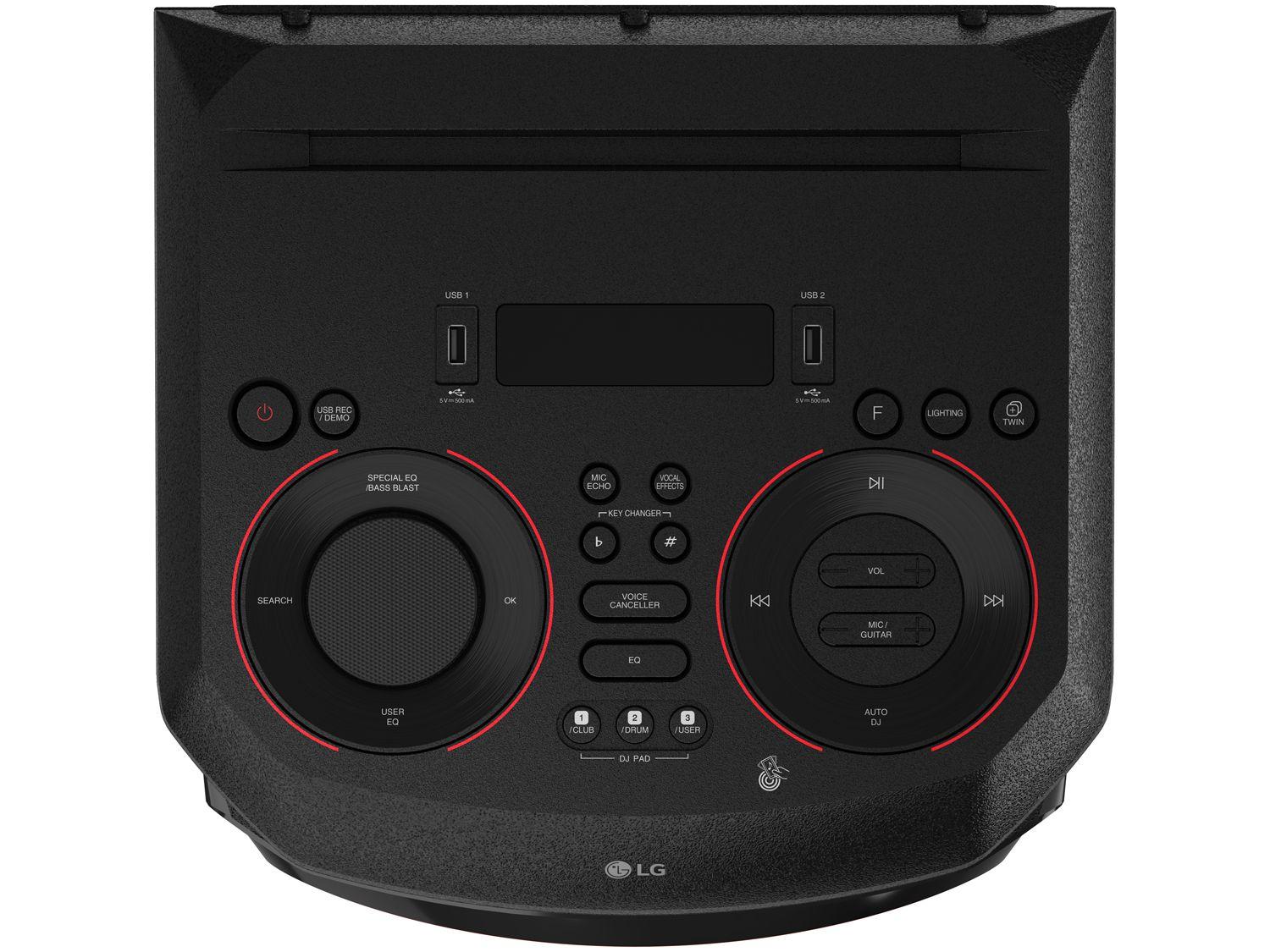 Caixa Acústica LG XBOOM RN9 Multi Bluetooth - Super Graves Entrada de ...