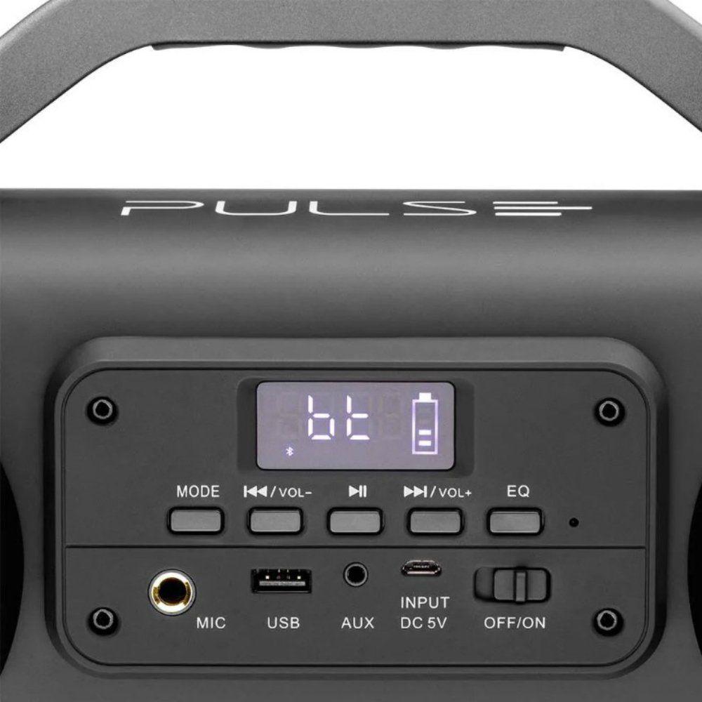 Caixa Acústica Multilaser Mega Boombox Pulse 440W SP363 - Caixa de Som ...
