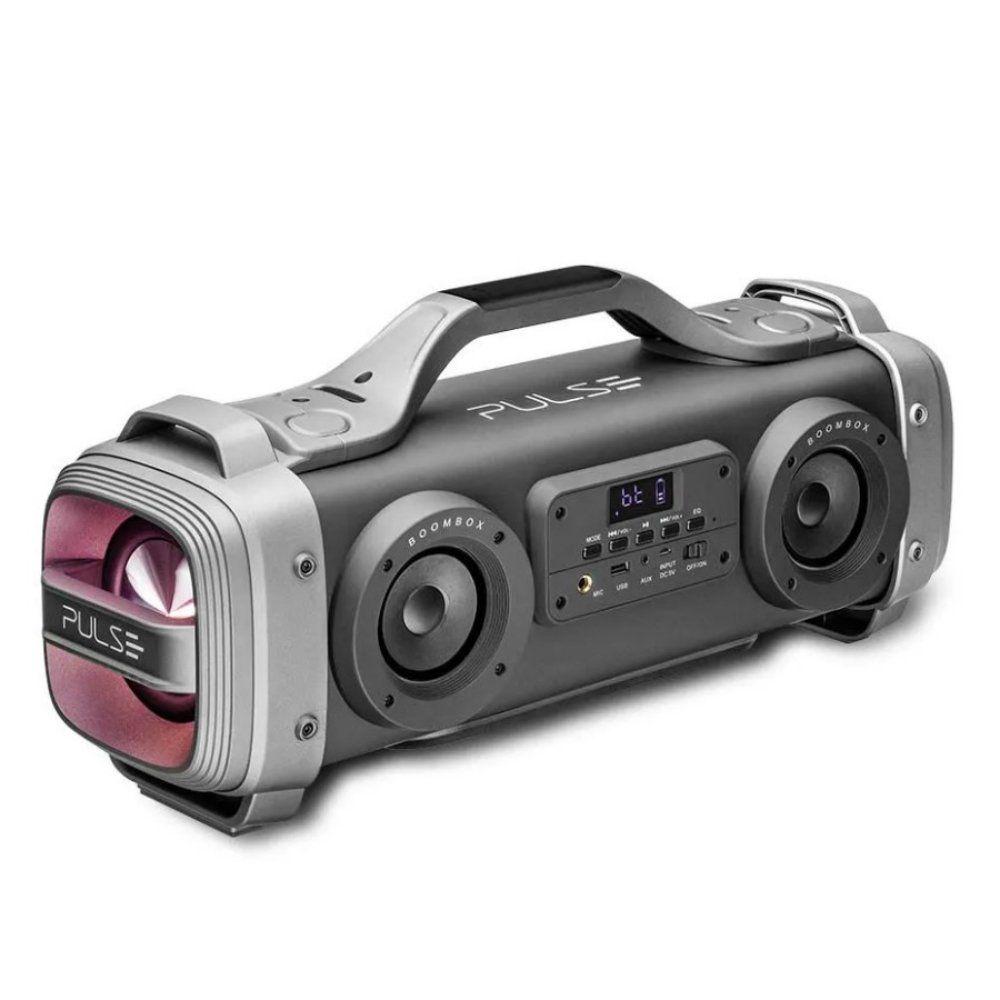 Caixa Acústica Multilaser Mega Boombox Pulse 440W SP363 - Caixa de Som ...