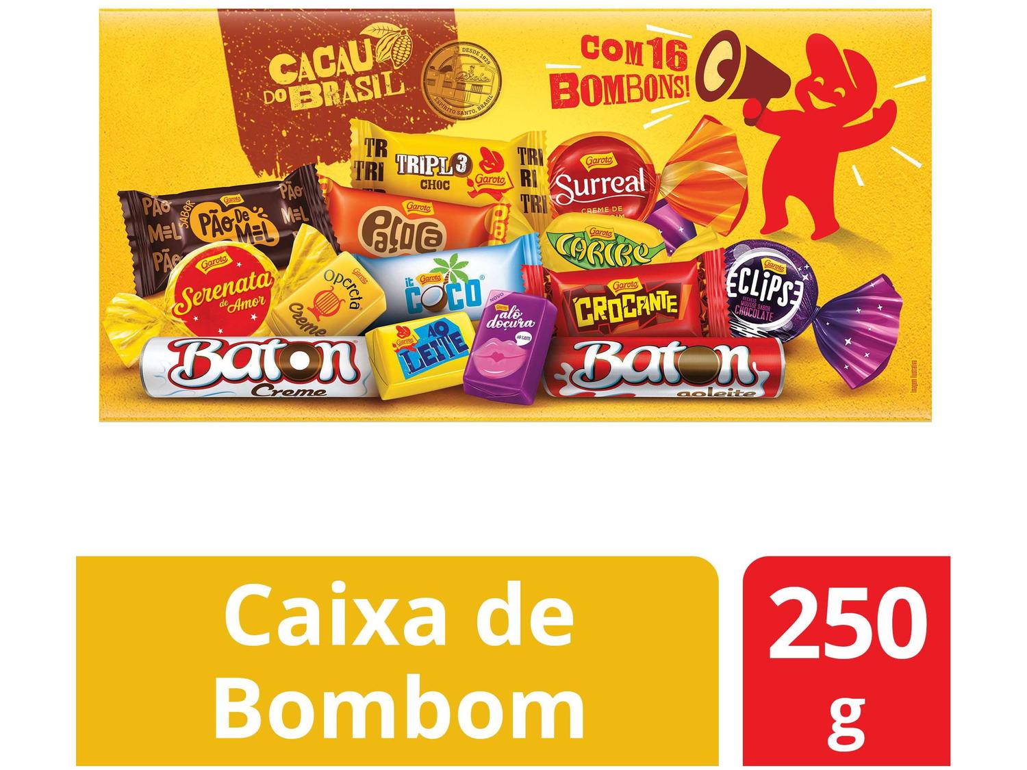 Caixa de Bombom Garoto Garotices Sortidos 250g