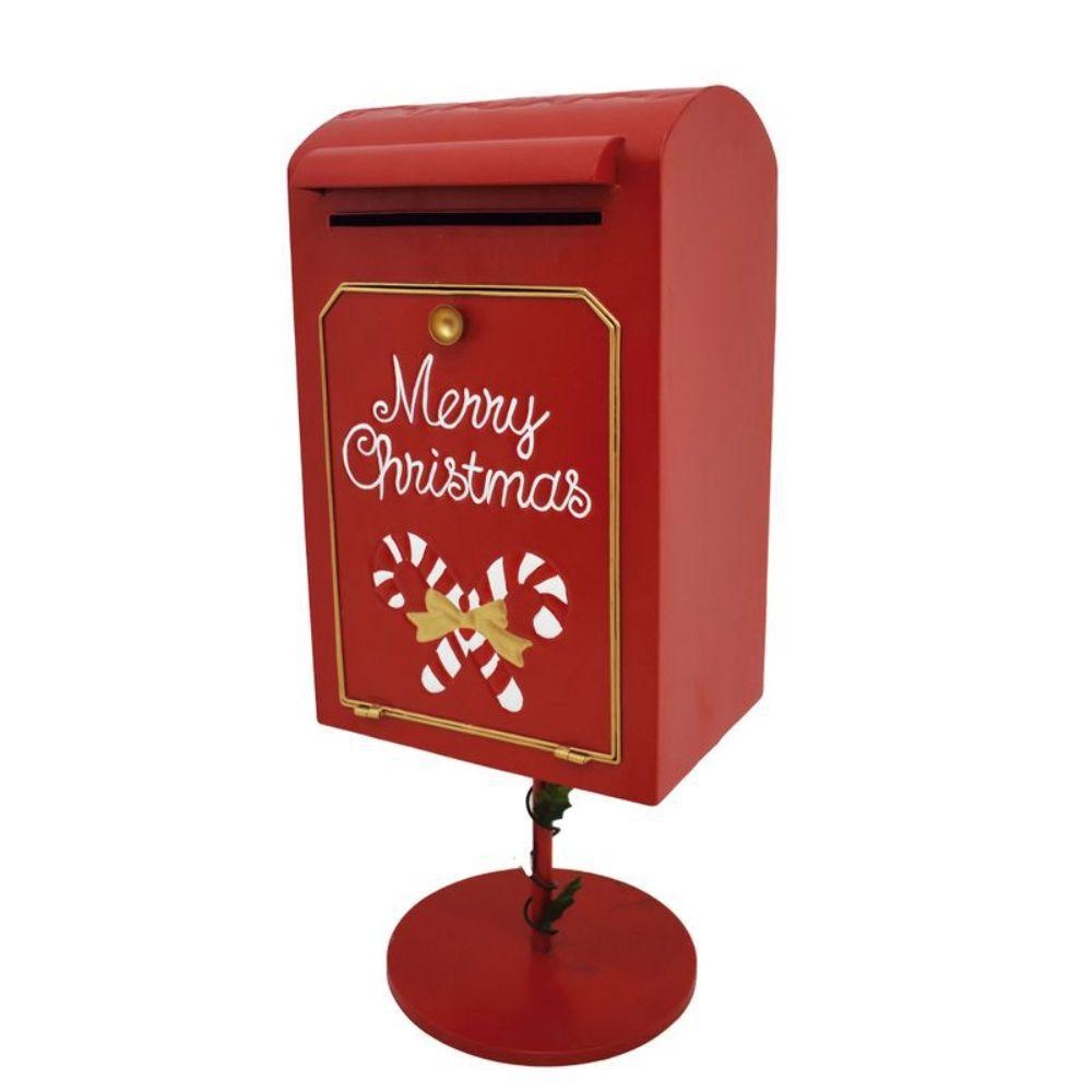 Figura De Natal CAIXA DE CORREIO METAL 52CM INTERIOR ... Figura De Natal CAIXA DE CORREIO METAL 52CM INTERIOR ...