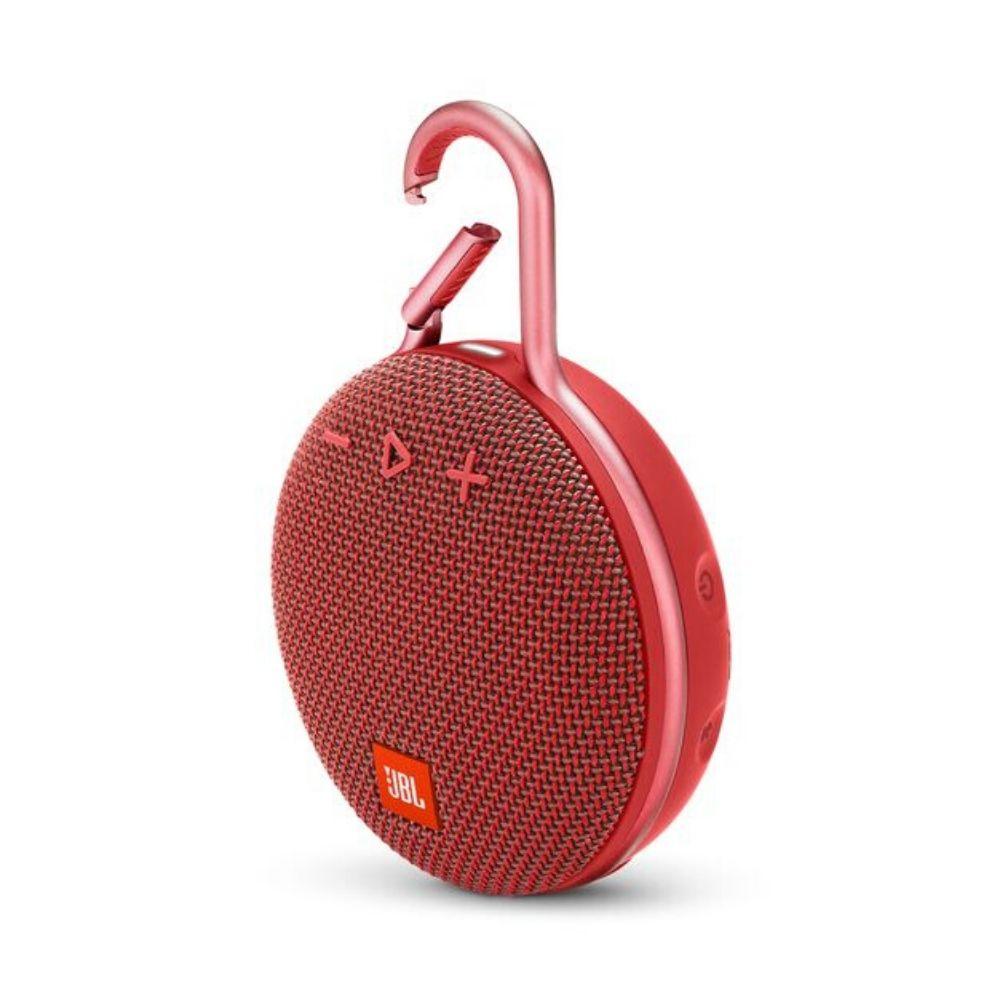 Caixa de Som JBL Clip 3 Bluetooth À Prova Dágua 3w Vermelha - Caixa de ...