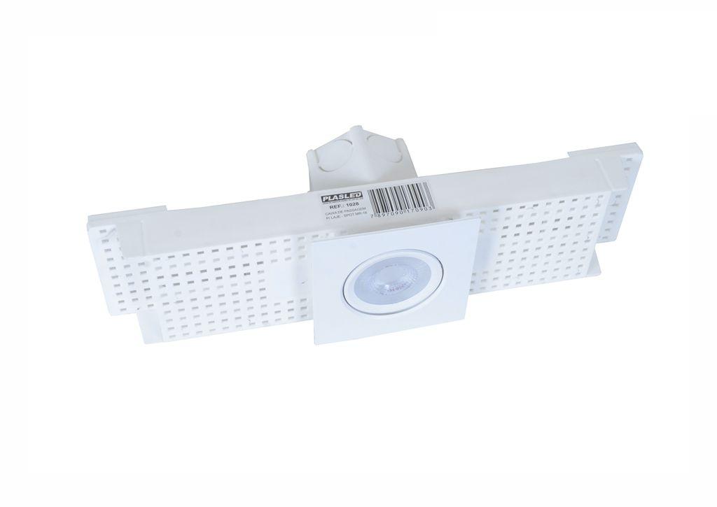 Caixa Embutir Spot Led na Laje 5w Mr16 Plasled - Spot - Magazine Luiza