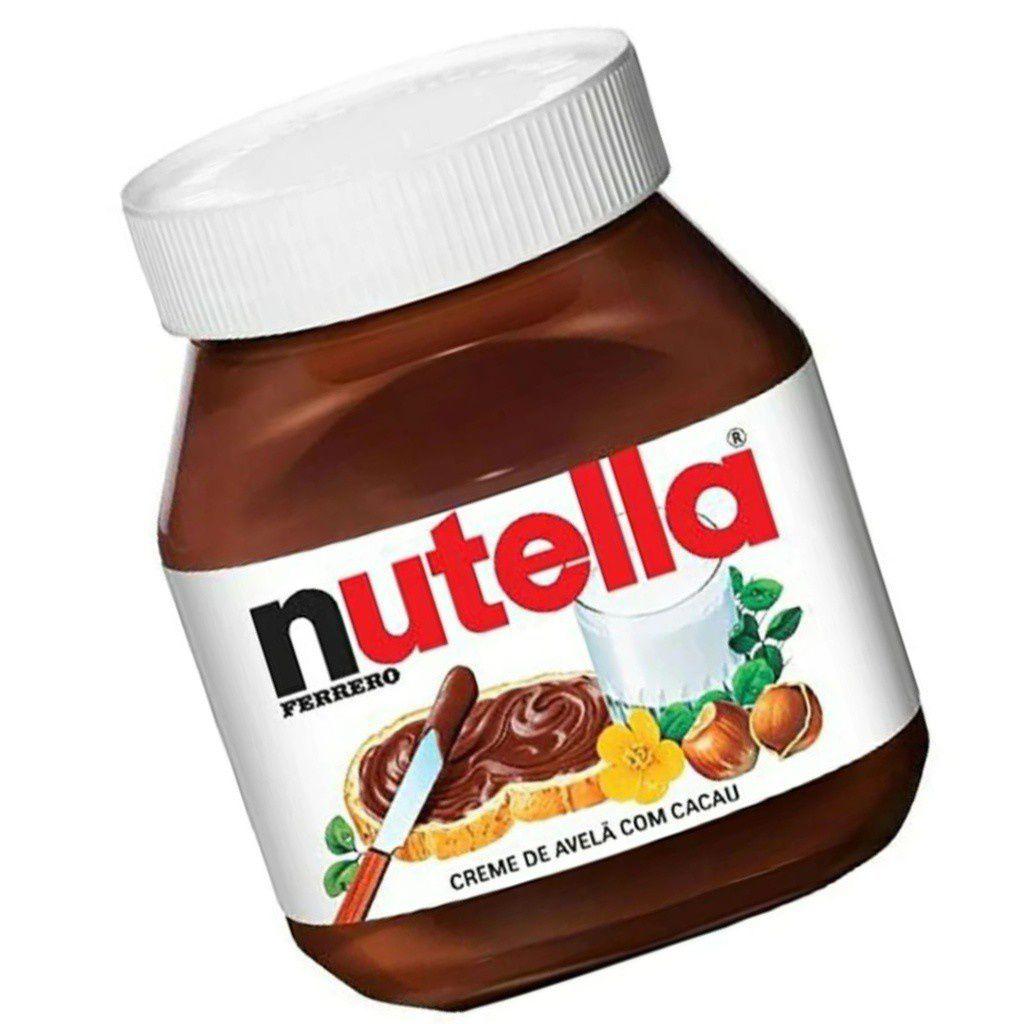 Caixa Nutella Creme De Avelã FERRERO 140g - 10un - Creme de Avelã ...