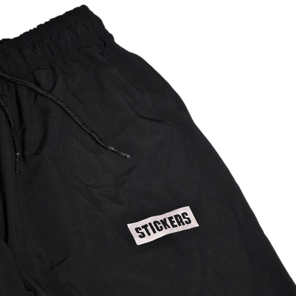 Calça Tactel Stickers Masculina Tactel com Elastano Logo - Calças ...