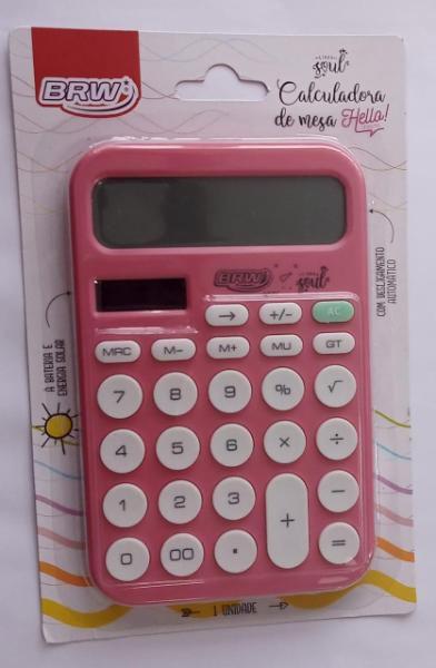 Calculadora de mesa brw rosa cc4003 - Calculadora de Mesa - Magazine Luiza
