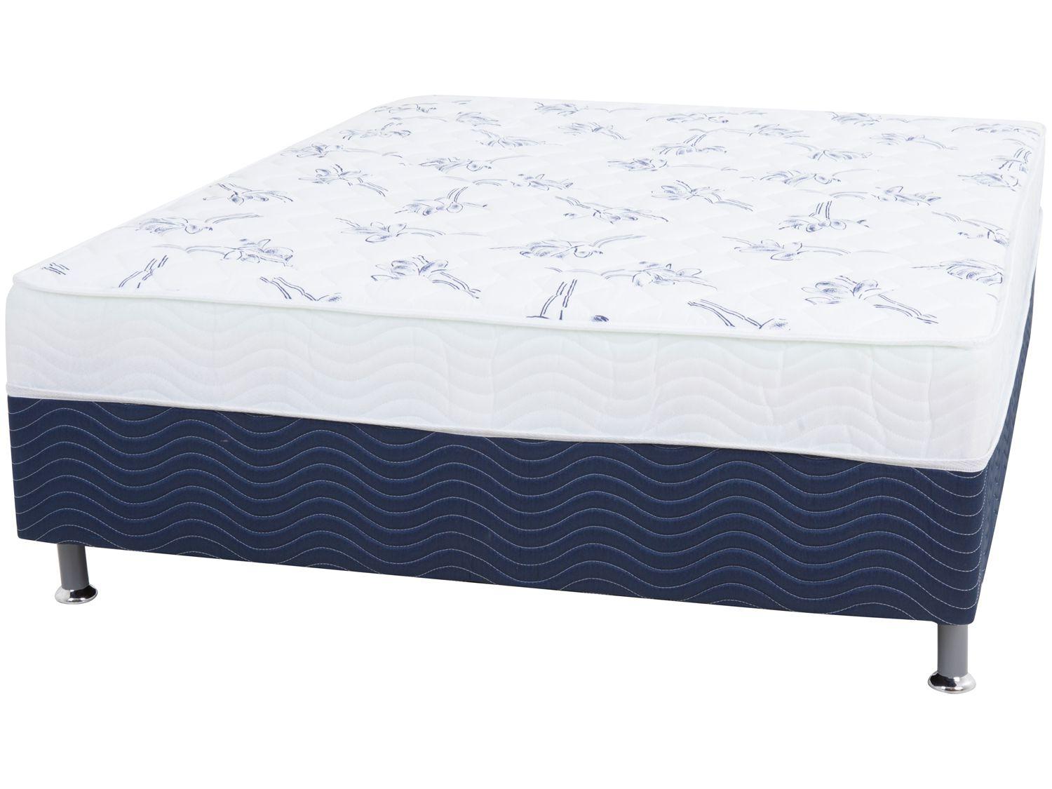 Cama Box Casal Ortobom Conjugado 53cm de Altura - Physical Aquamarine ...