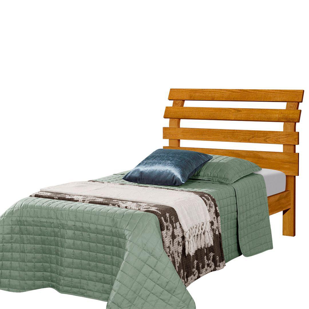 Cama de Solteiro em Madeira Maciça Rebeca e Colchao - ATRAENTE - Cama ...