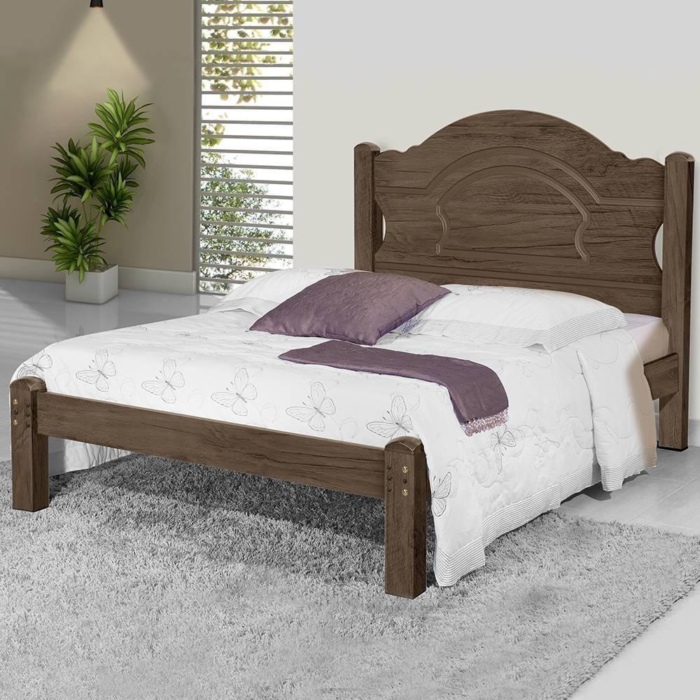 Cama de Solteiro Incabras Karina - Amêndoa TXT - Cama de Solteiro ...