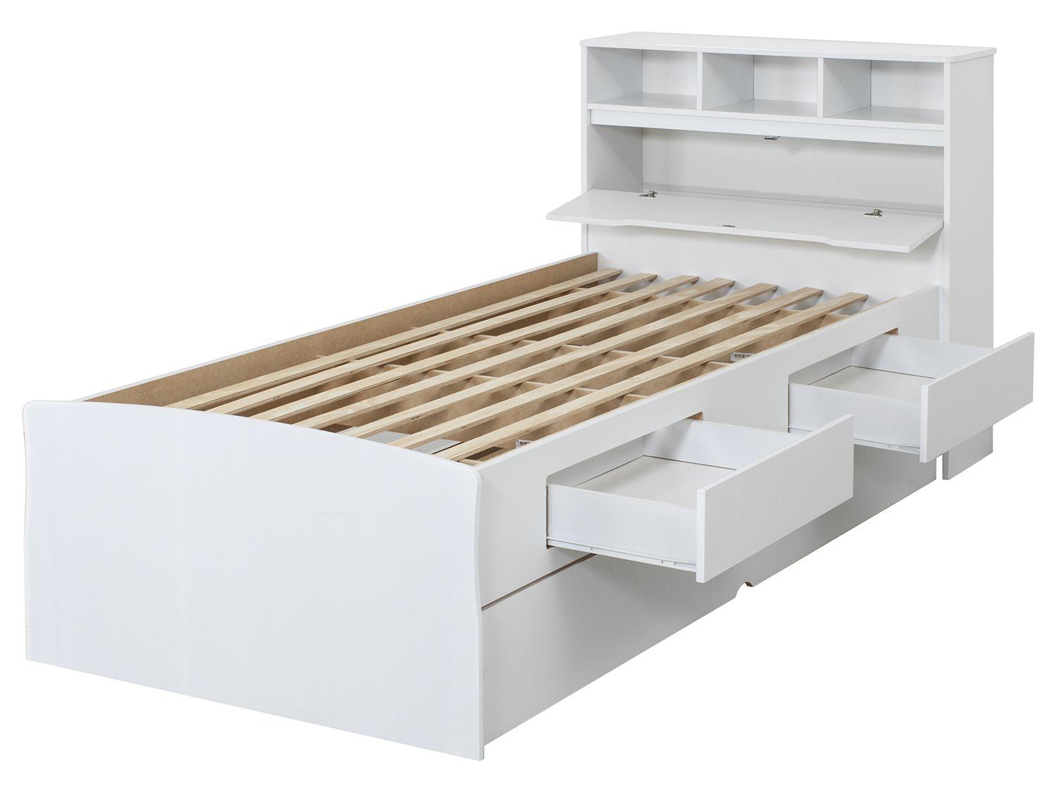 Cama Solteiro Baú 2 Gavetas Cama Auxiliar - Conquista Móveis Ravena ...