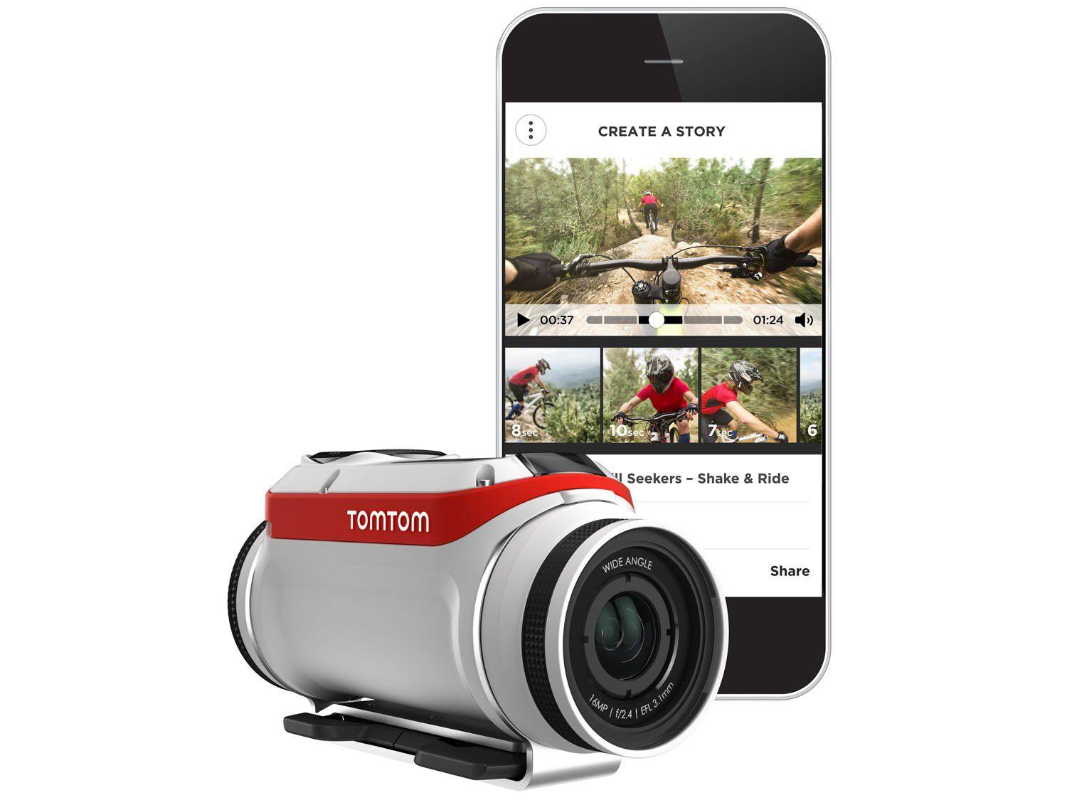 Câmera Digital Tomtom Bandit Action Cam 16MP - Esportiva - Câmeras de ...