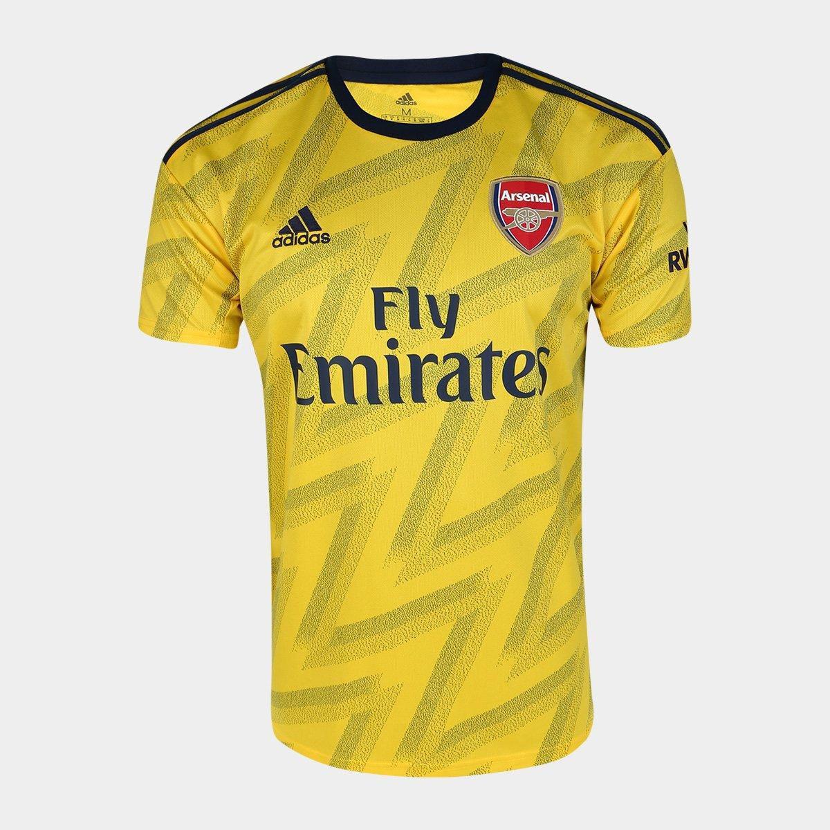 Camisa Arsenal Away 19/20 Torcedor s/nº Adidas Masculina - Camisa de ...
