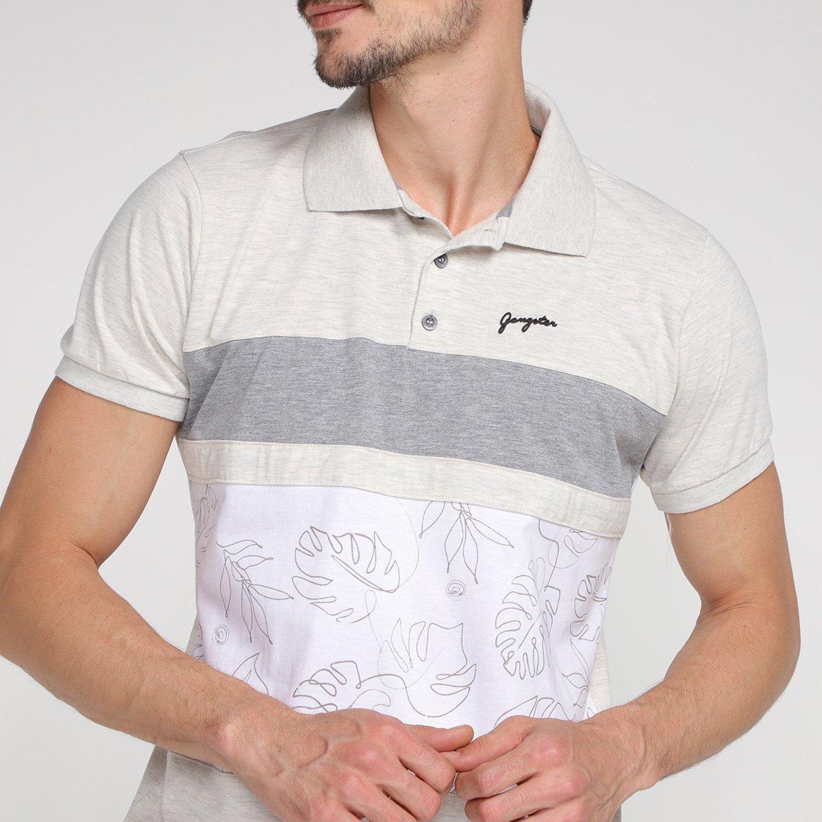 Camisa Polo Gangster Folhagem Masculina - Camisas Masculinas - Magazine ...