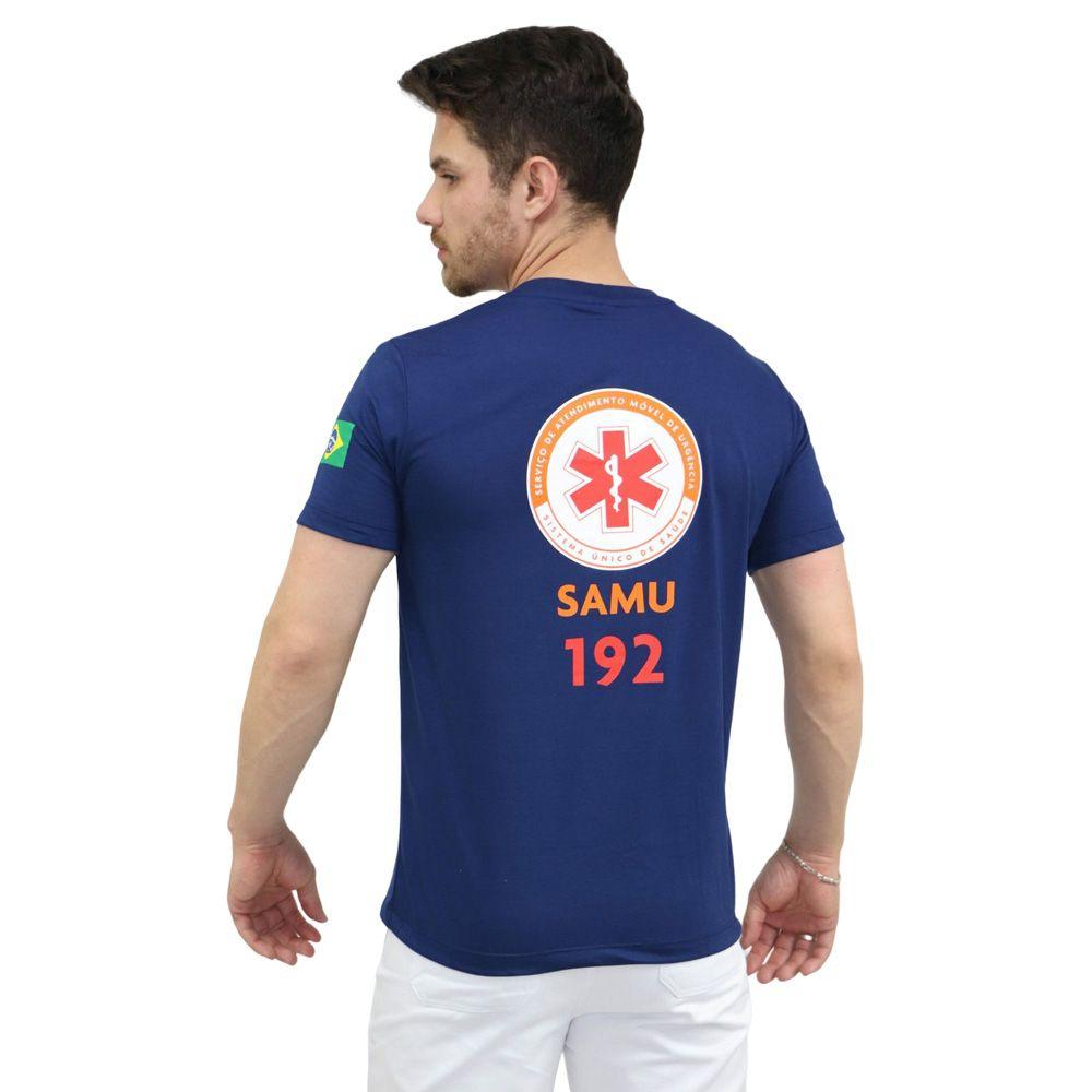 Samu 192 Logo Camiseta Samu 192 DEMORGAN Camiseta Feminina