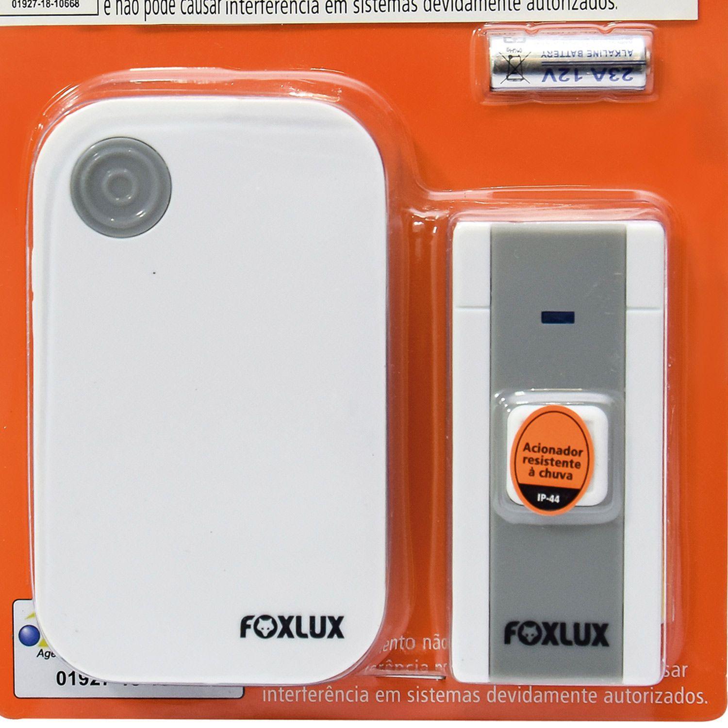 Campainha sem Fio Base Bivolt FX CAD 3 FOXLUX - Campainha - Magazine Luiza