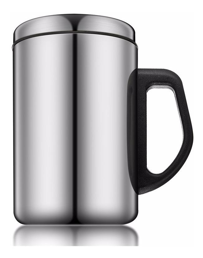 Caneca Aço Inox Paredes Duplas 350 Ml - Show House - Canecas - Magazine ...