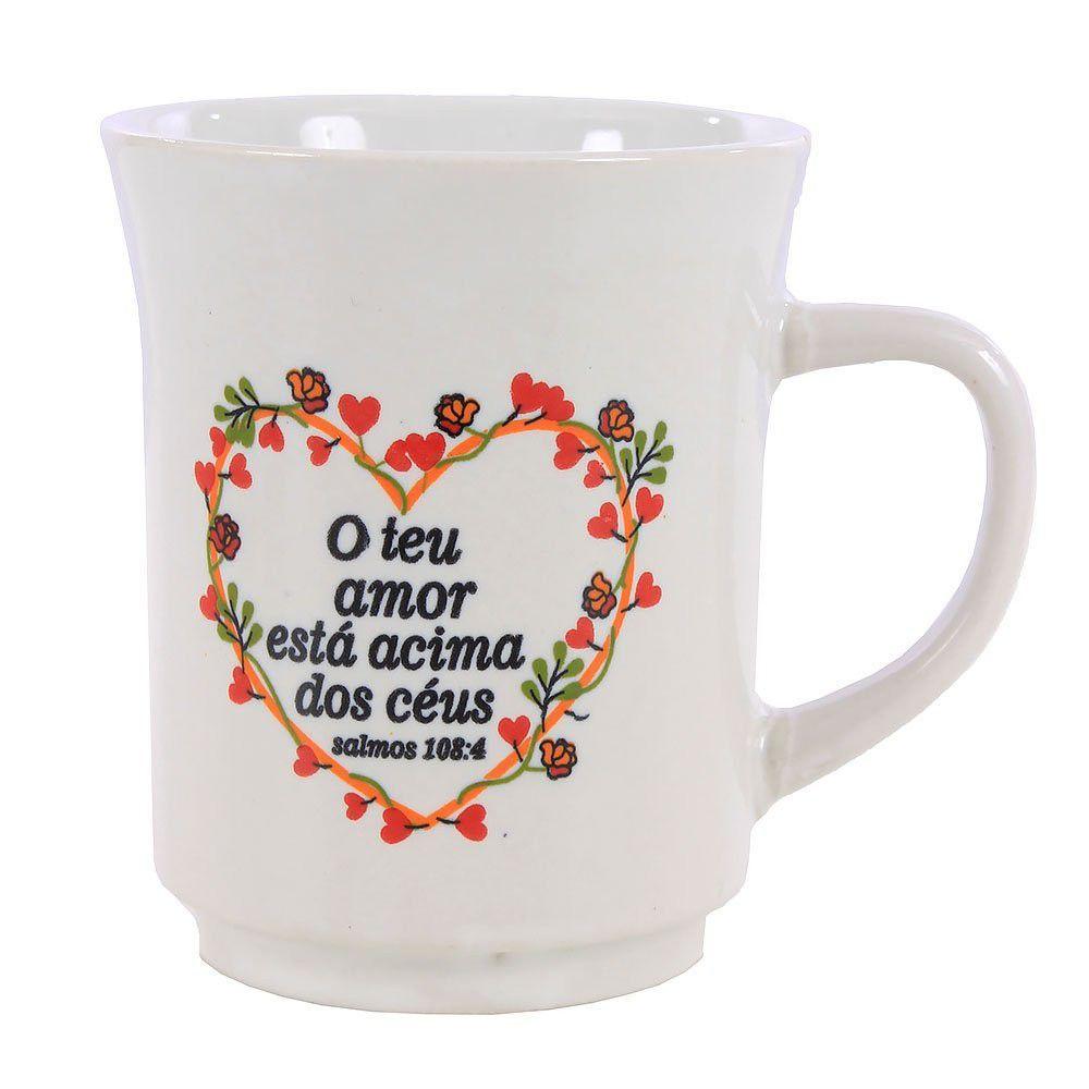 Caneca De Porcelana Temática Versículos Bíblicos 200ml - FMSP - Canecas ...